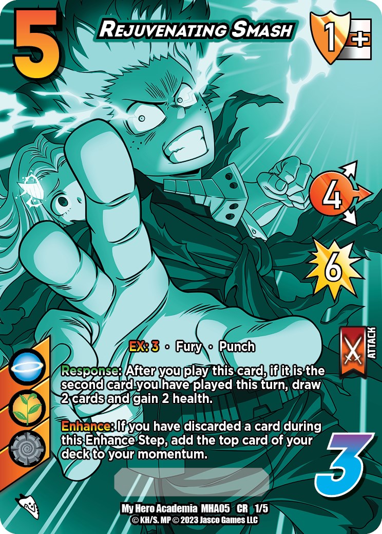 Rejuvenating Smash (Chrome Rare) - UniVersus: My Hero Academia ...