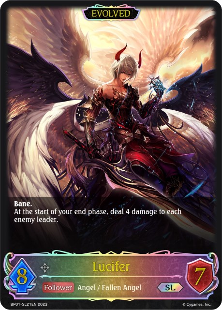 Lucifer (SL) (Evolved) - BP01: Advent of Genesis - Shadowverse