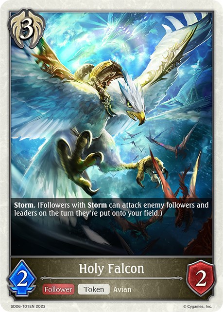 Holy Falcon - SD06: Maculate Ablution - Shadowverse