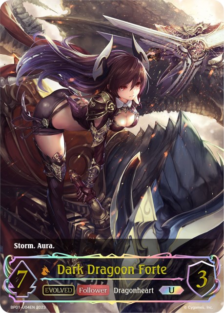 Dark Dragoon Forte (U) (Evolved) - BP01: Advent of Genesis - Shadowverse: Evolve