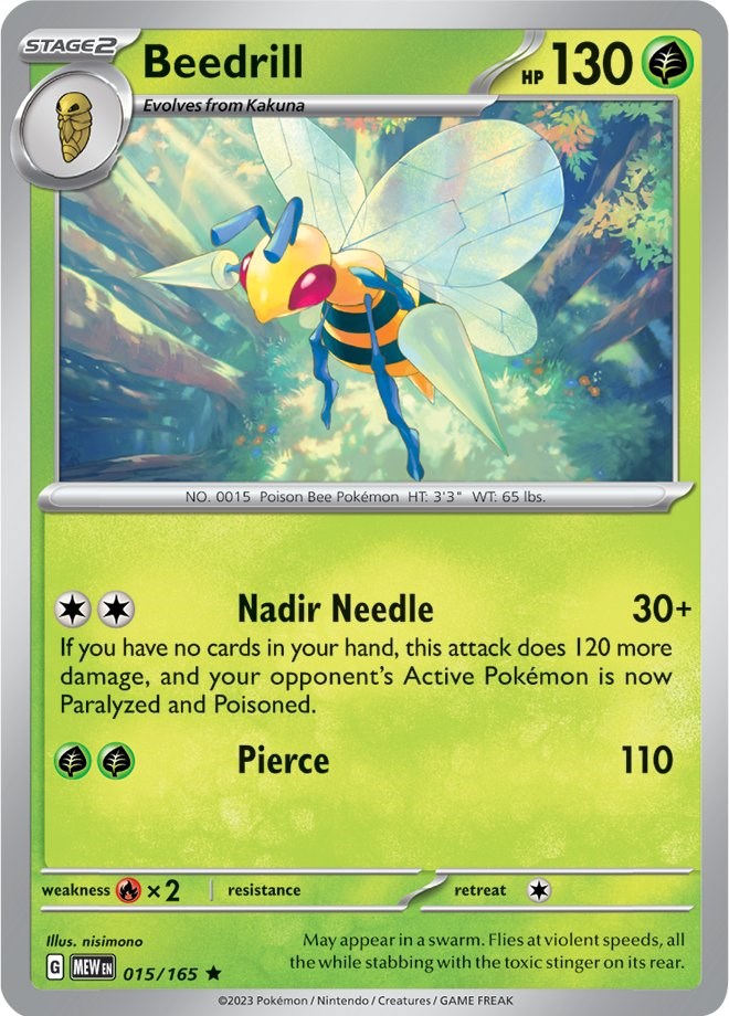 Beedrill - SV: Scarlet & Violet 151 - Pokemon