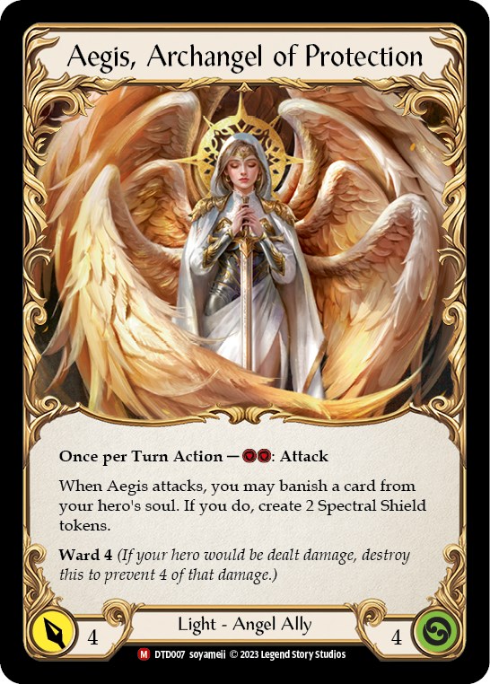 Figment of Protection // Aegis, Archangel of Protection - Dusk till ...