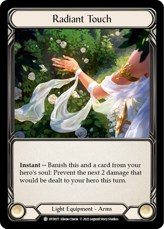 Radiant Touch - Dusk till Dawn - Flesh and Blood TCG