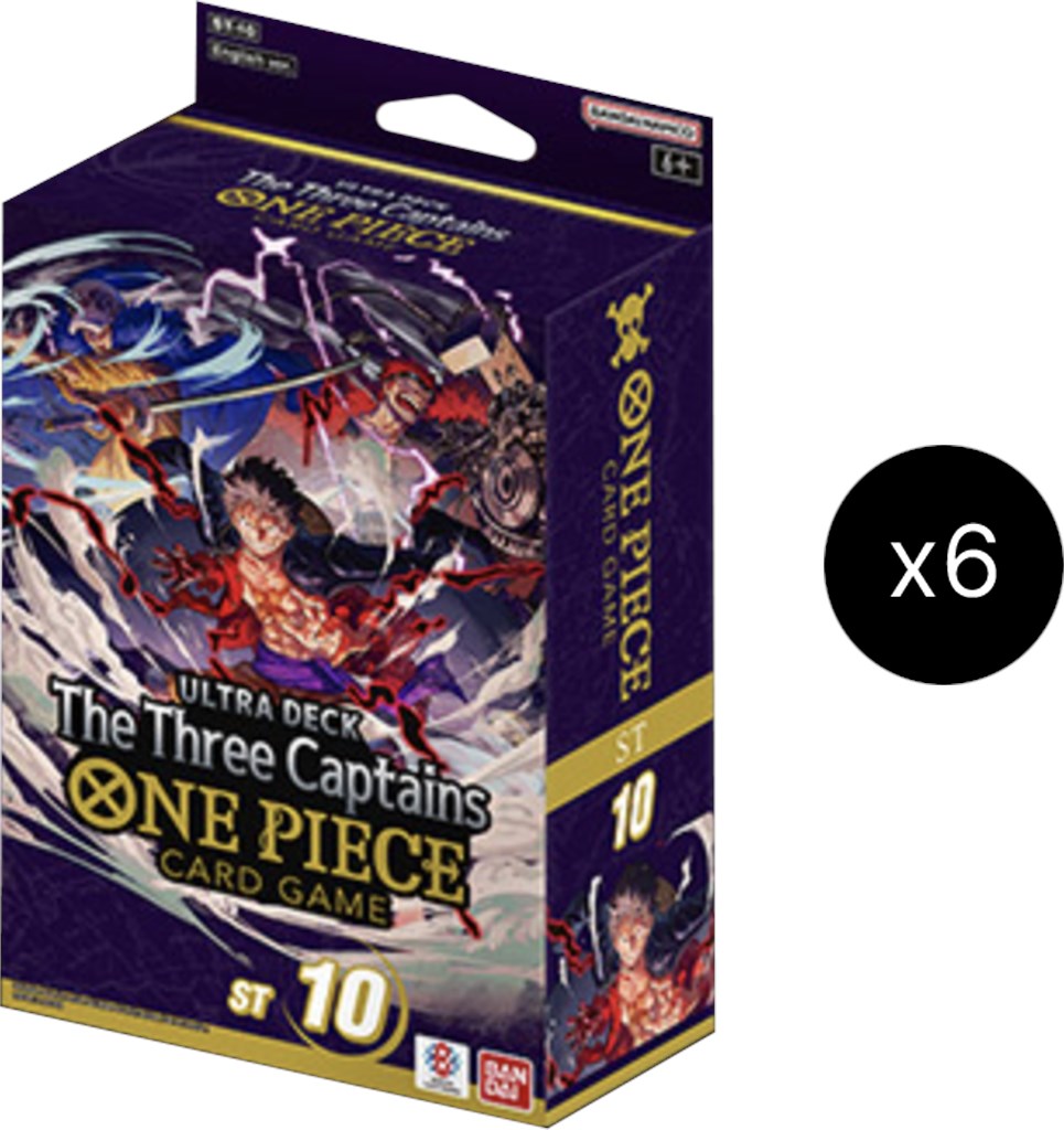Ultra Deck: The Three Captains Display - Ultra Deck: The Three Captains - One Piece Card Game