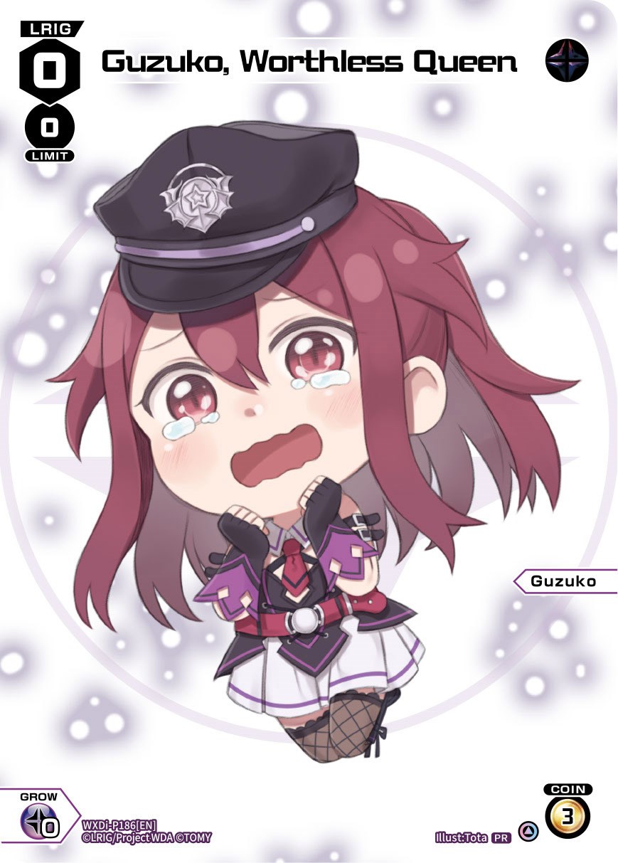 Guzuko, Worthless Queen (July 2023) - Promo Cards - WIXOSS