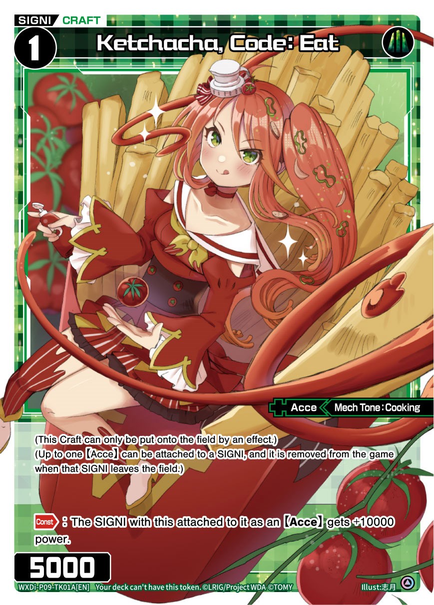 Ketchacha, Code: Eat // Servant ZERO - Conflated Diva - WIXOSS