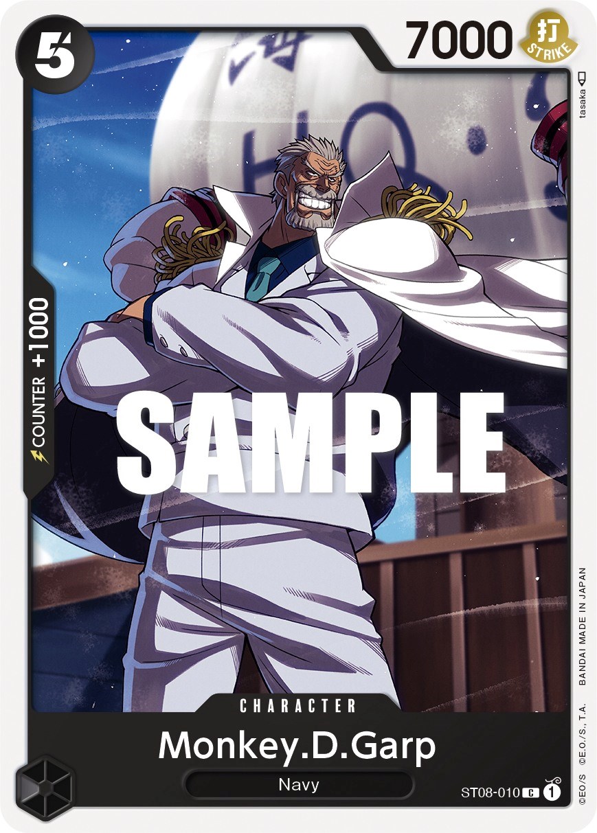Monkey.D.Garp - Starter Deck 8: Monkey.D.Luffy - One Piece Card Game