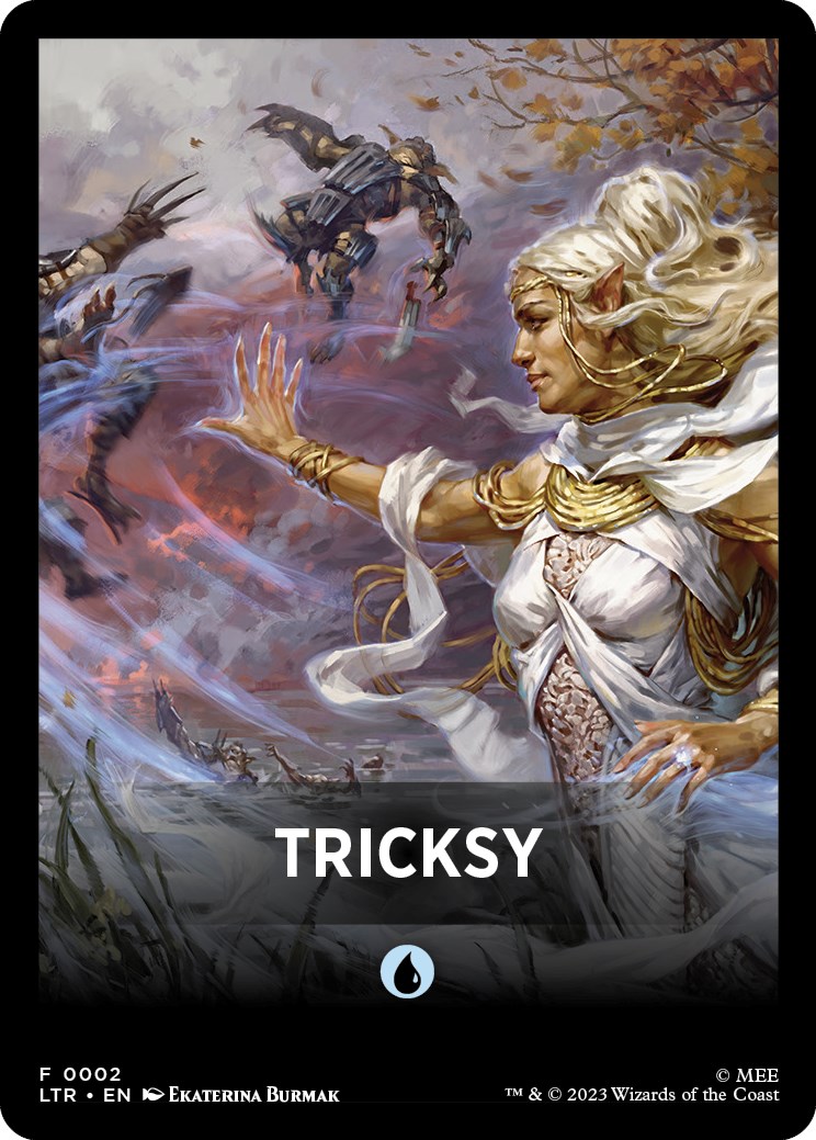 Tricksy Theme Card - Universes Beyond: The Lord of the Rings: Tales of ...