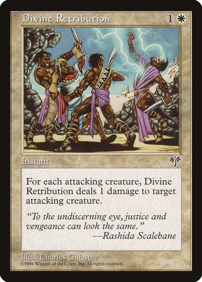 Divine Retribution - Mirage - Magic: The Gathering