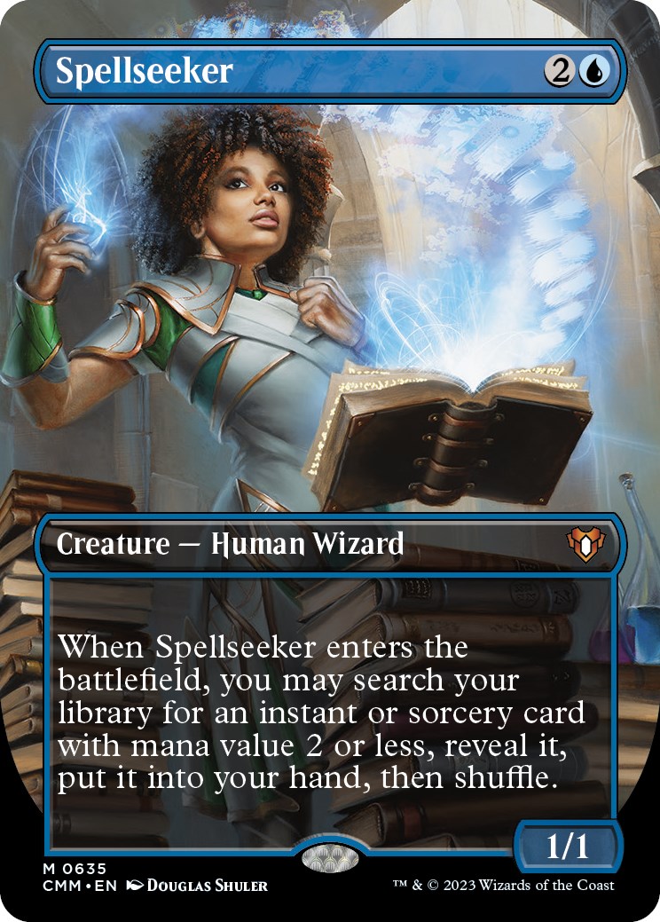 Spellseeker (Borderless) - Commander Masters - Magic: The Gathering
