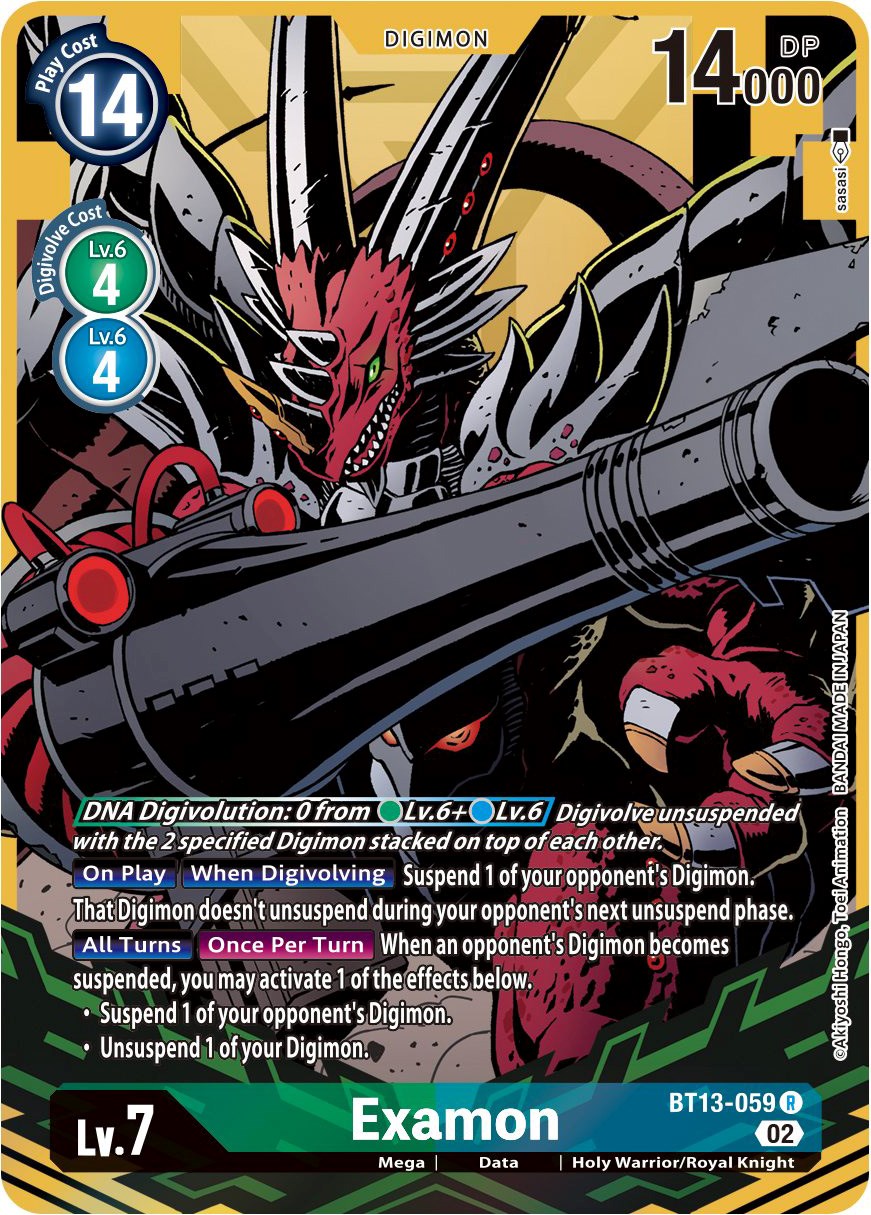 Examon (Alternate Art) - Versus Royal Knights - Digimon Card Game