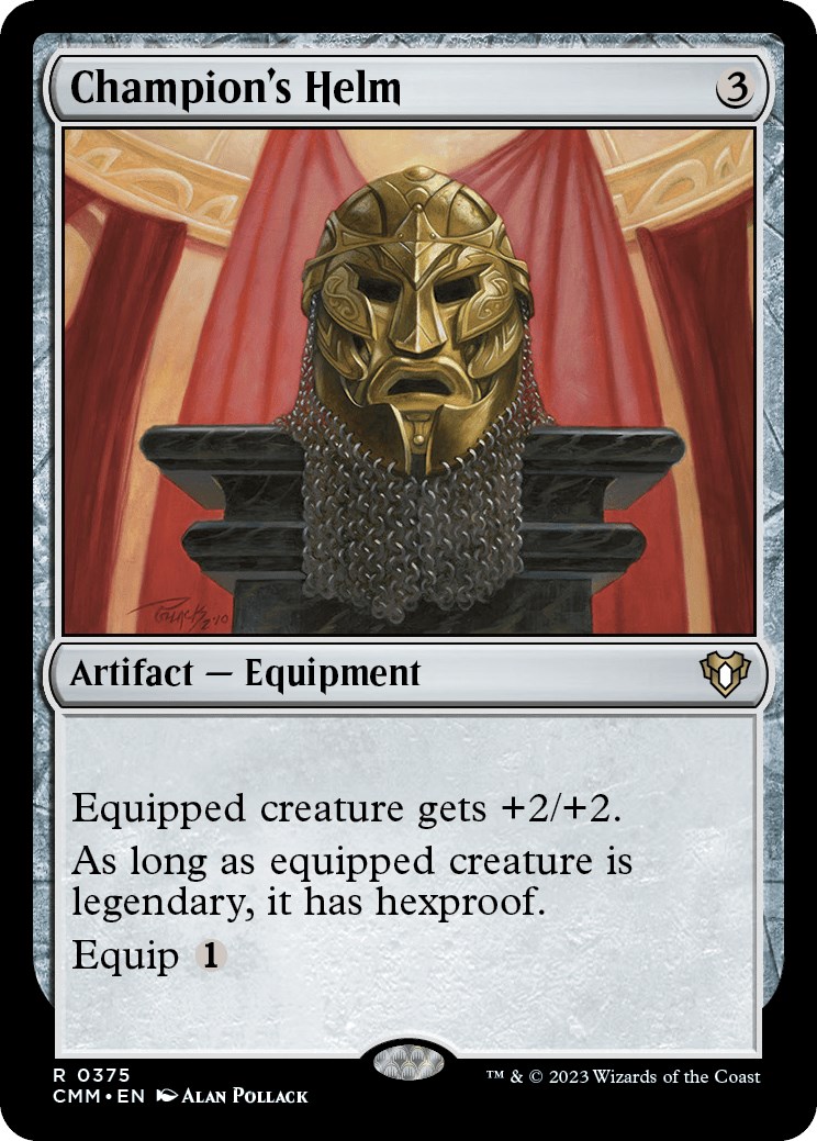 Champion's Helm - Commander Masters - Magic: The Gathering