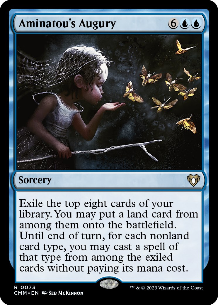 Aminatou's Augury - Commander Masters - Magic: The Gathering