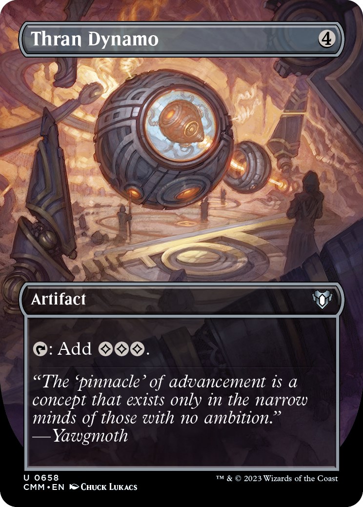 Thran Dynamo (Borderless) - Commander Masters - Magic: The Gathering