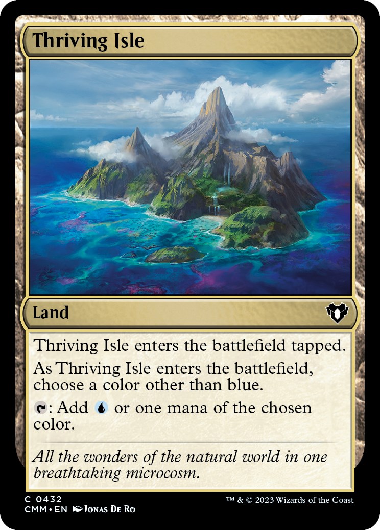 Thriving Isle - Commander Masters - Magic: The Gathering