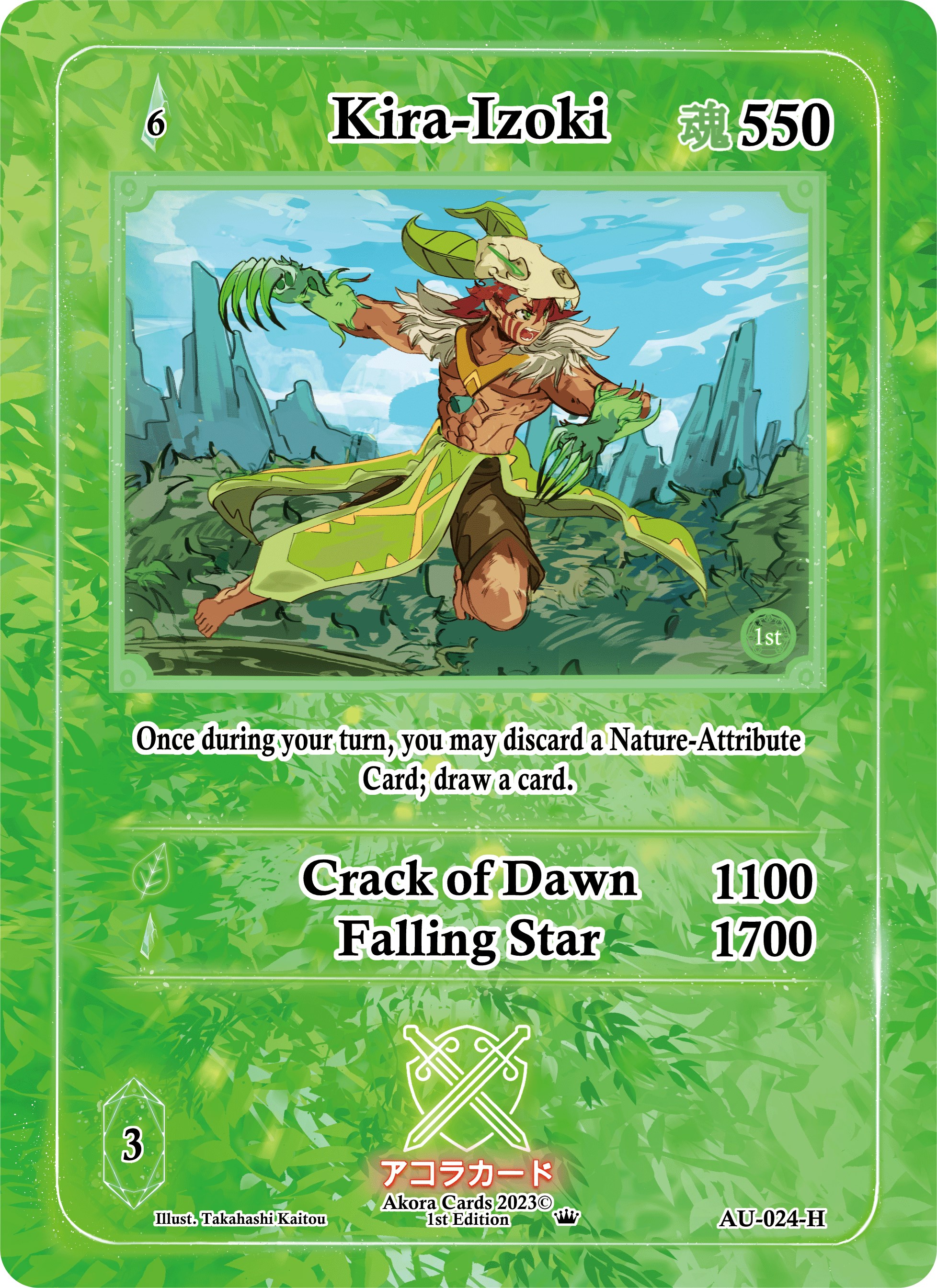 Kira-Izoki (Holo) - Afelium Unleashed [1st Edition] - Akora TCG
