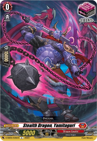 Stealth Dragon, Yamitaguri - D-SS05: Festival Booster 2023 - Cardfight Vanguard