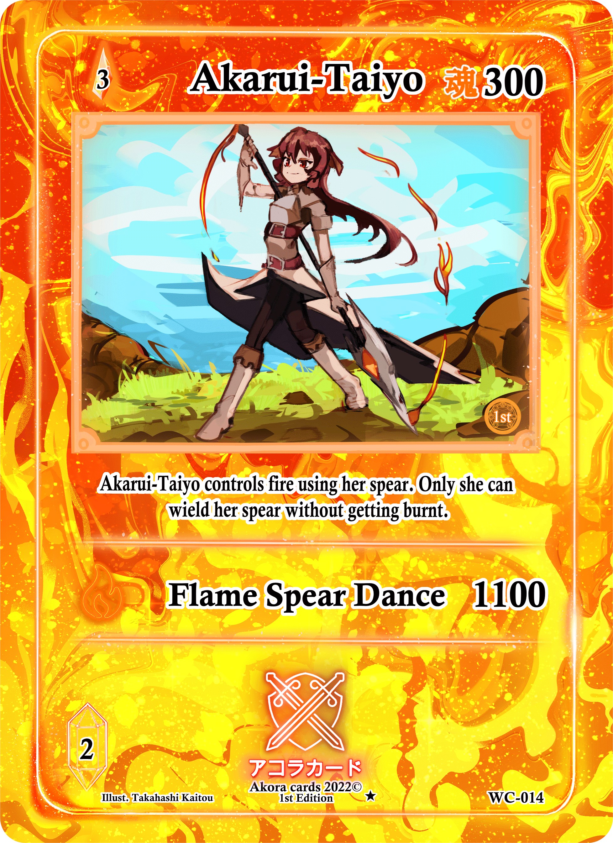 Akarui-Taiyo - Warped Crusaders [1st Edition] - Akora TCG