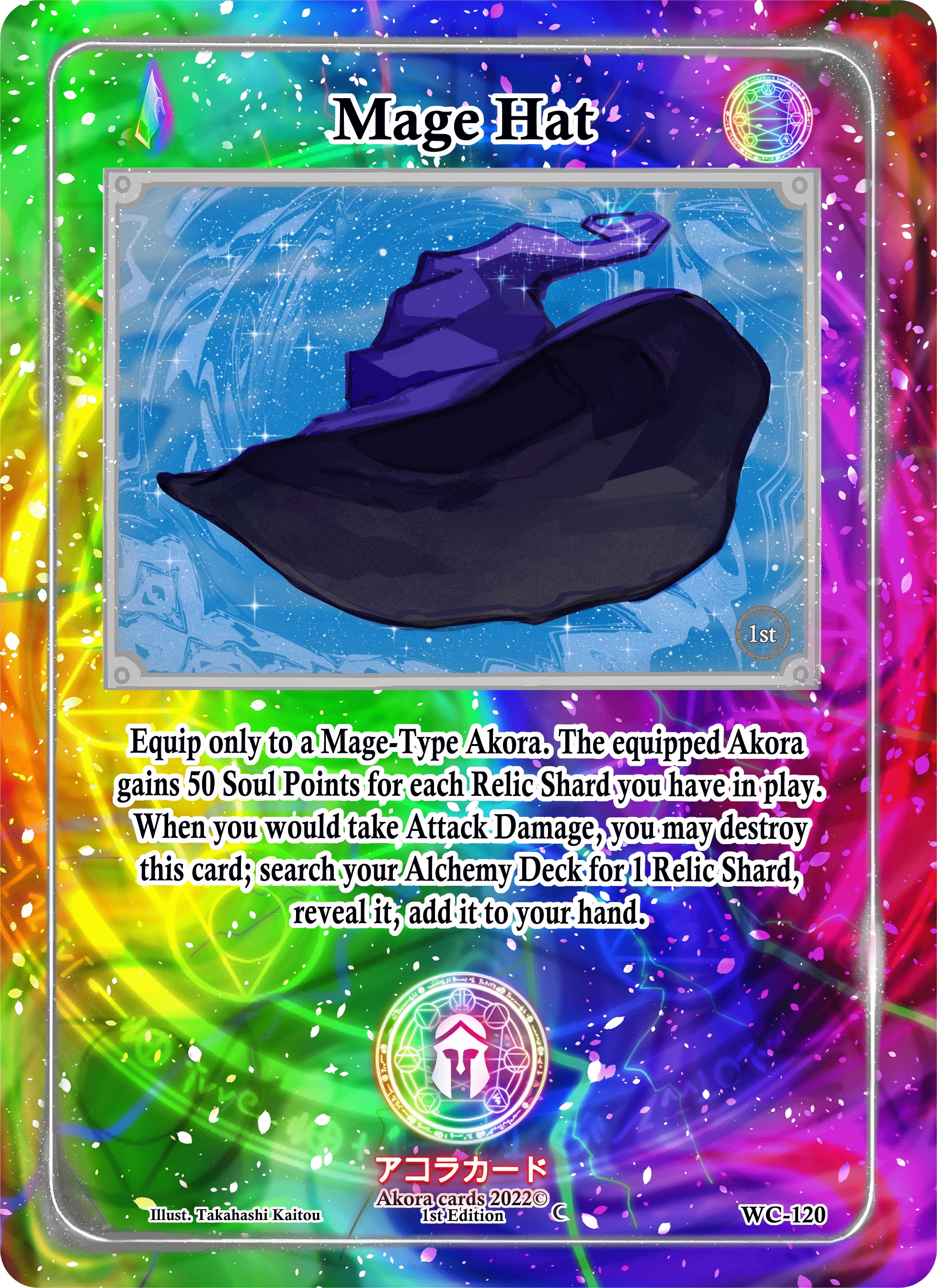 Mage Hat - Warped Crusaders [1st Edition] - Akora TCG