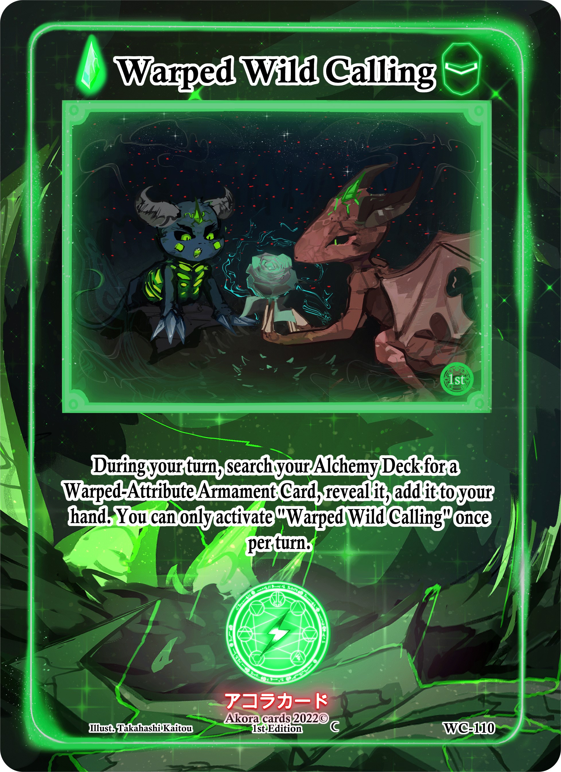 Warped Wild Calling - Warped Crusaders [1st Edition] - Akora TCG