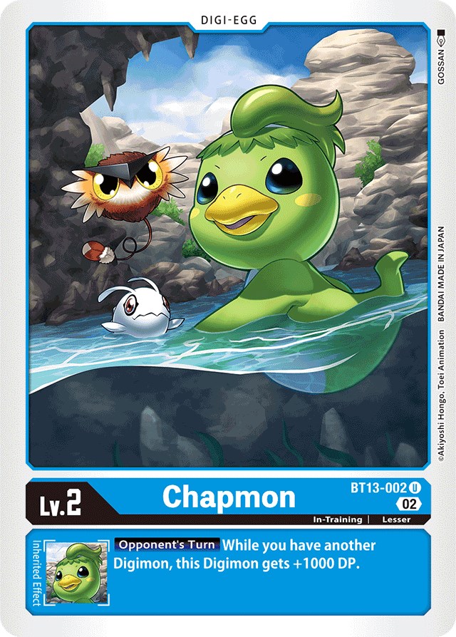 Chapmon - Versus Royal Knights - Digimon Card Game