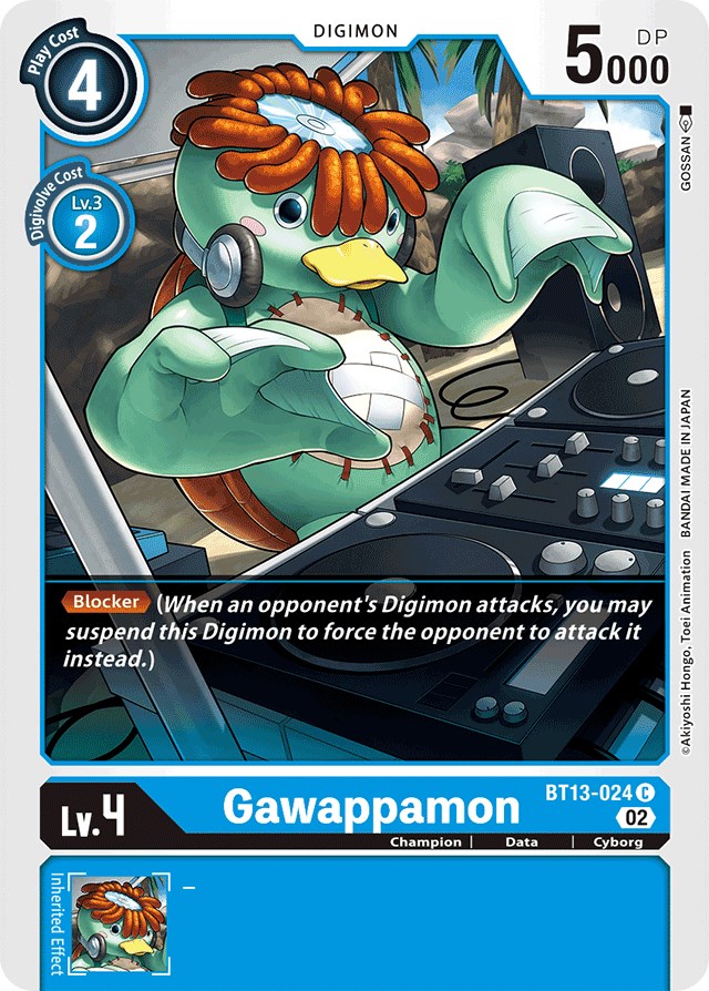 Gawappamon - Versus Royal Knights - Digimon Card Game