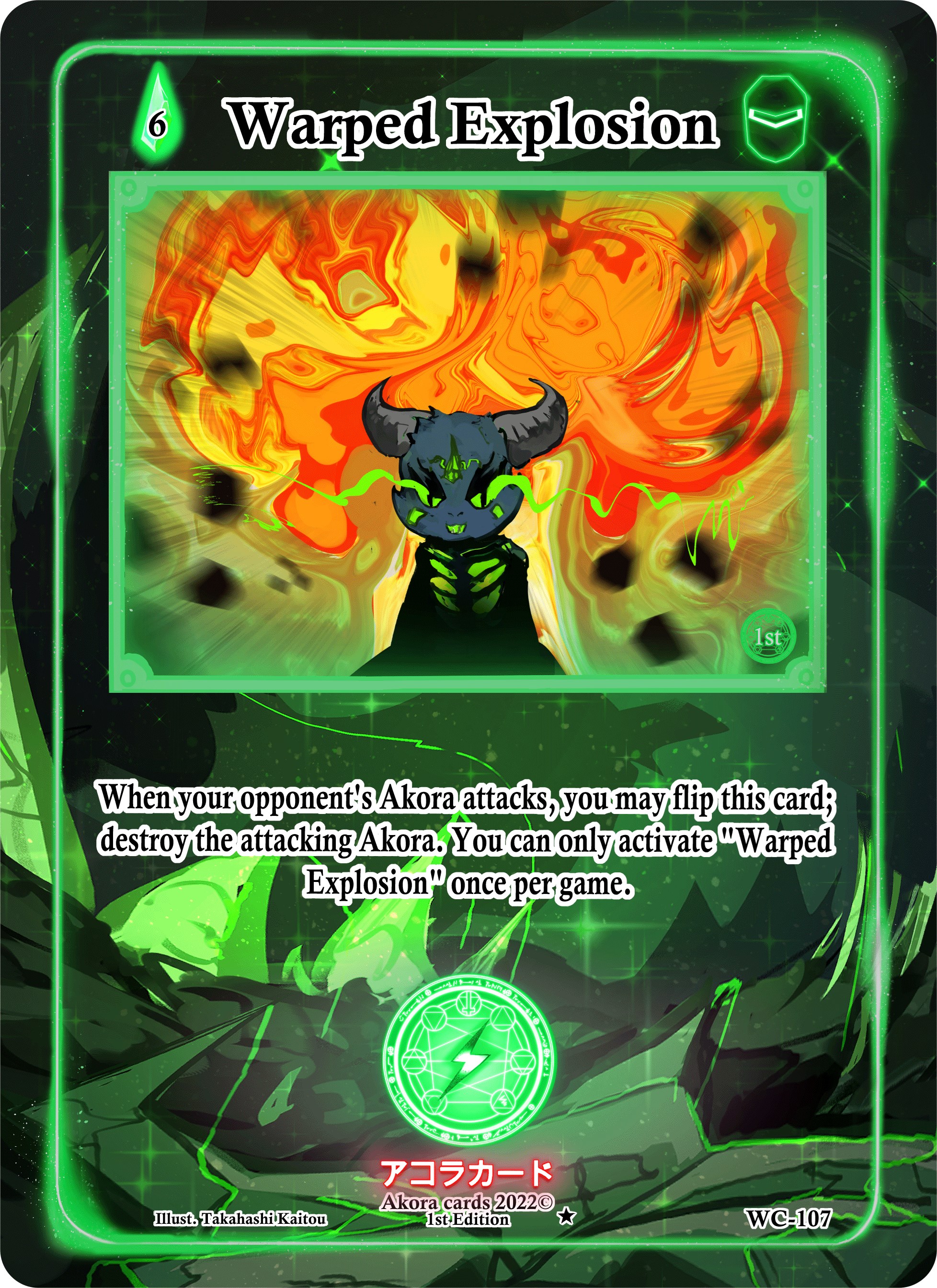 Warped Explosion - Warped Crusaders [1st Edition] - Akora TCG