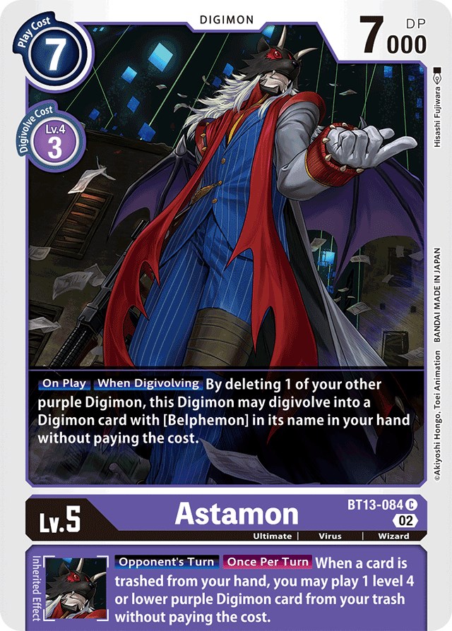 Astamon - Versus Royal Knight Booster - Digimon Card Game