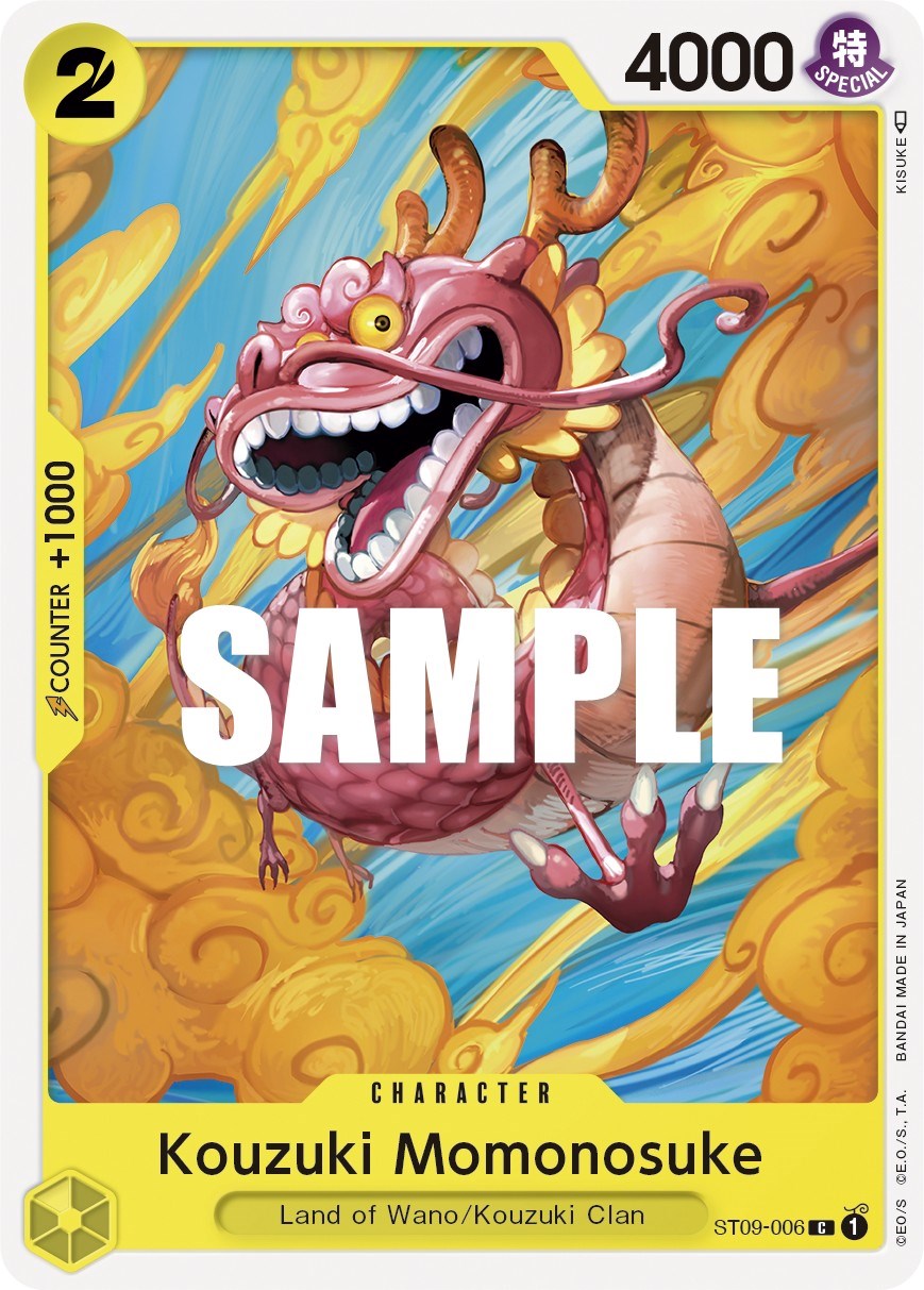 Kouzuki Momonosuke - Starter Deck 9: Yamato - One Piece Card Game