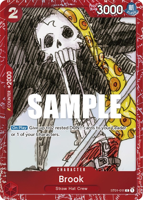 Brook (Premium Card Collection -ONE PIECE FILM RED Edition-) - One ...