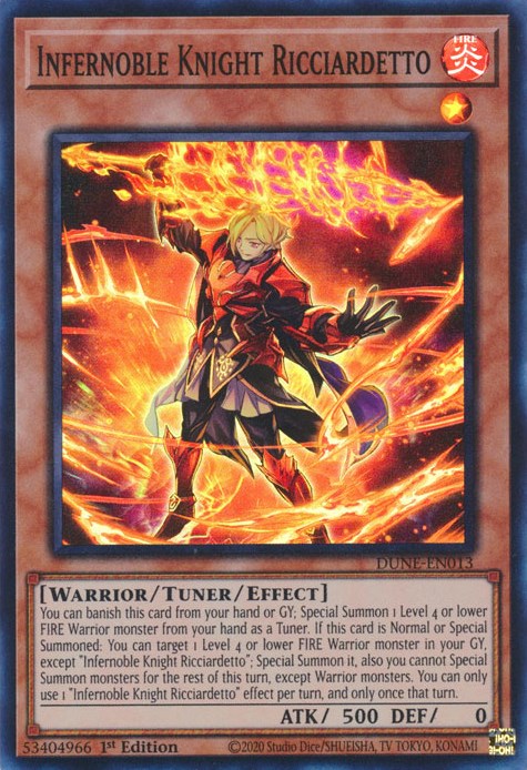 Infernoble Knight Ricciardetto - Duelist Nexus - YuGiOh