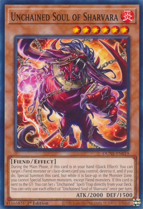 Unchained Soul of Sharvara - Duelist Nexus - YuGiOh
