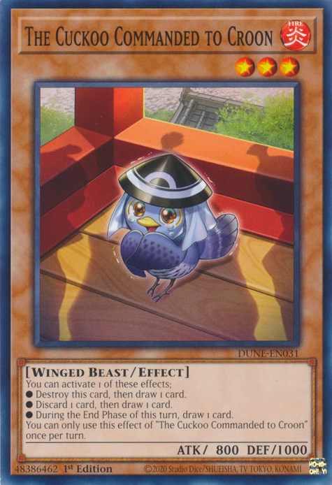 The Cuckoo Commanded to Croon - Duelist Nexus - YuGiOh