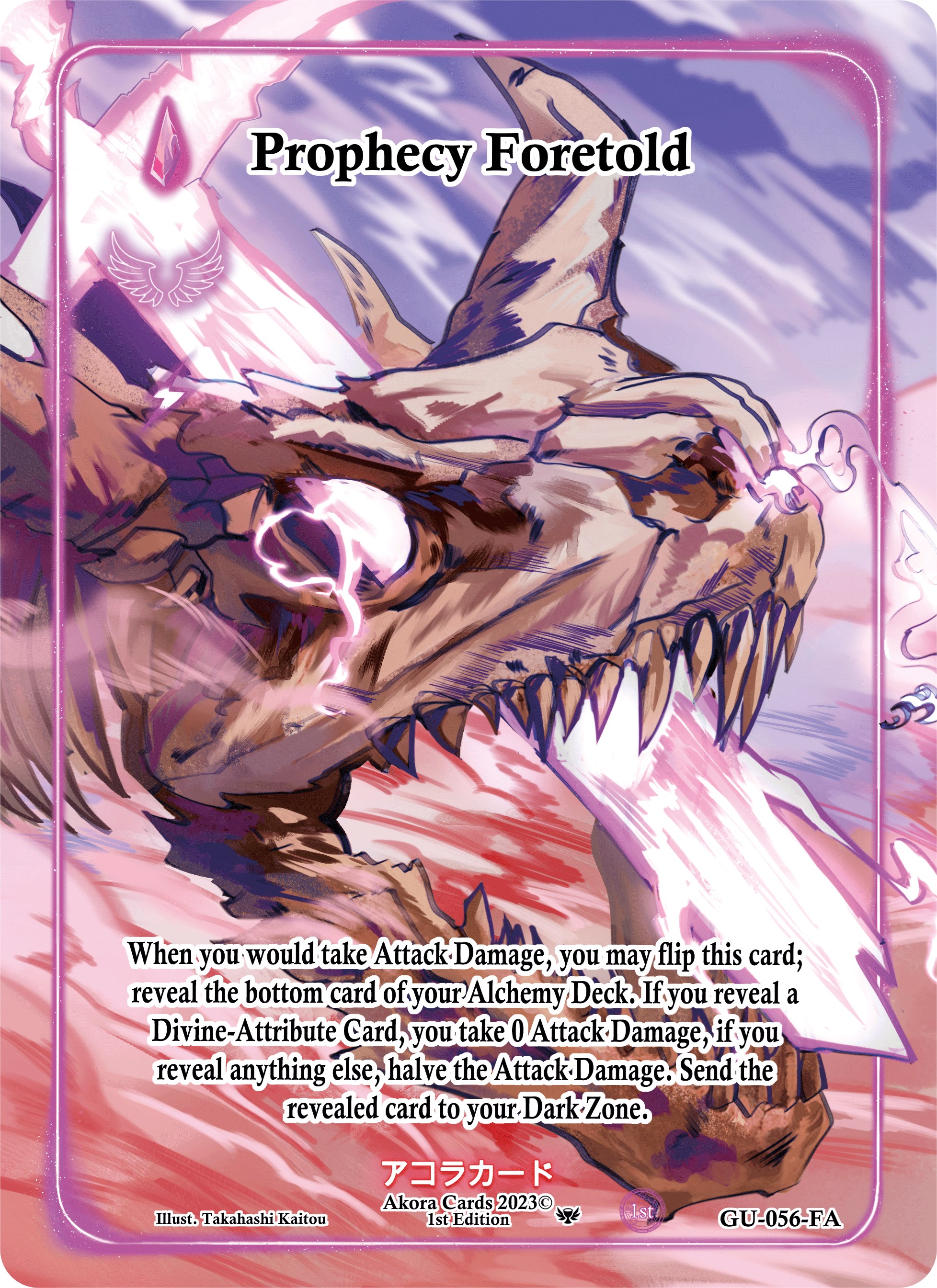 Prophecy Foretold (Full Art) - Grordhelm Uprising [1st Edition] - Akora TCG