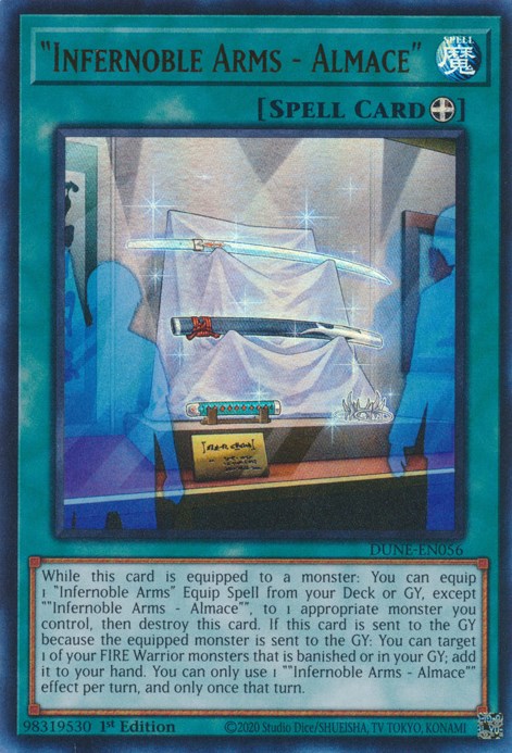 "Infernoble Arms - Almace" - Duelist Nexus - YuGiOh