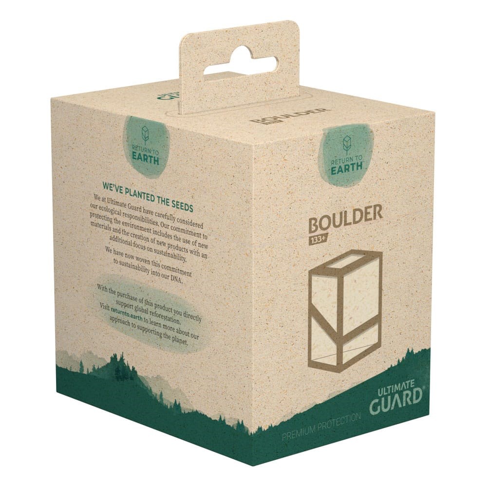 Return to Earth Boulder Deck Case Natural (133+) - Ultimate Guard Deck ...