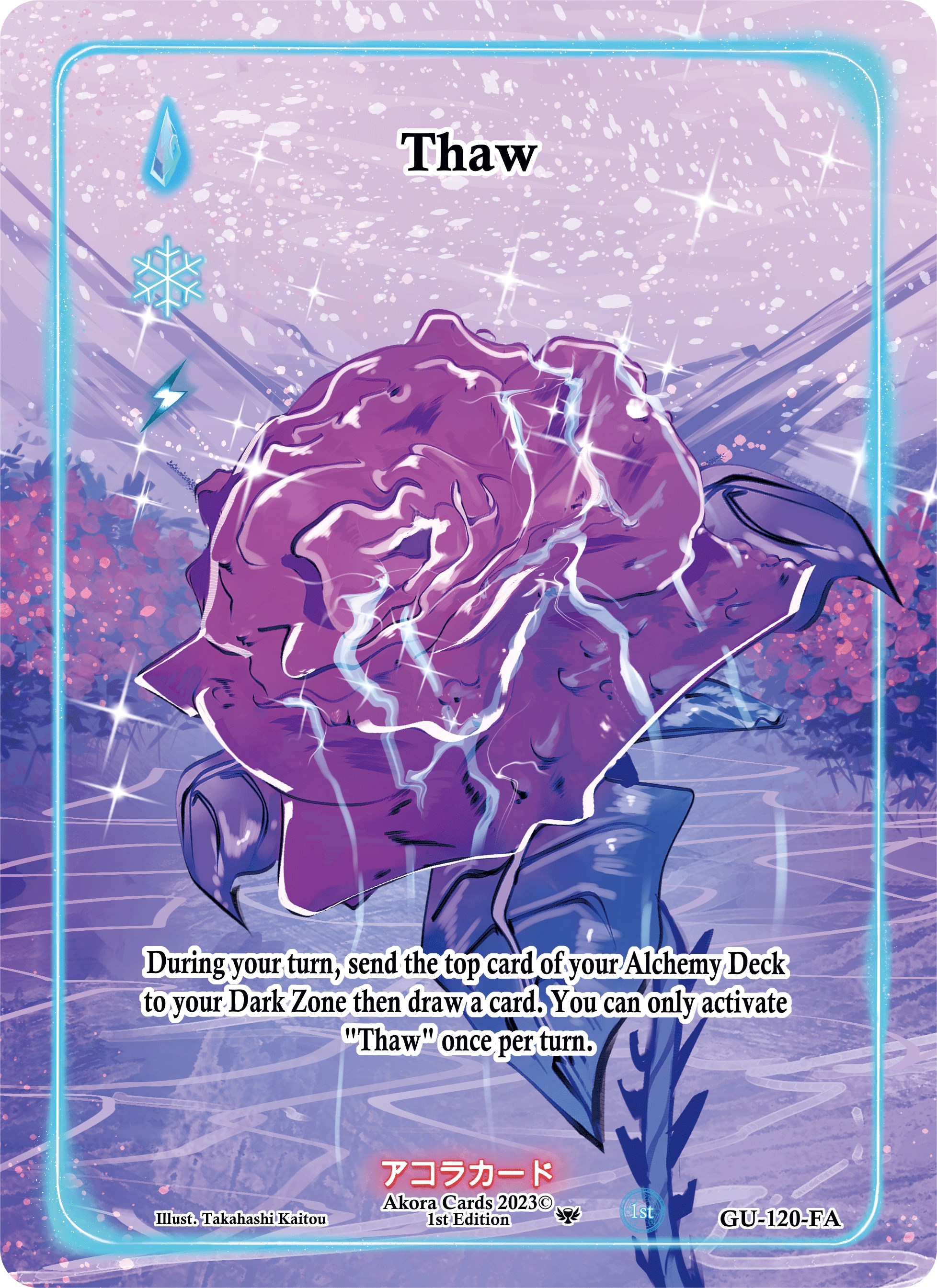 Thaw (Full Art) - Grordhelm Uprising [1st Edition] - Akora TCG