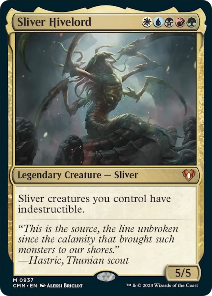 Sliver Hivelord - Commander Masters - Magic: The Gathering