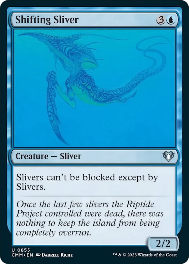 Shifting Sliver - Commander Masters - Magic: The Gathering