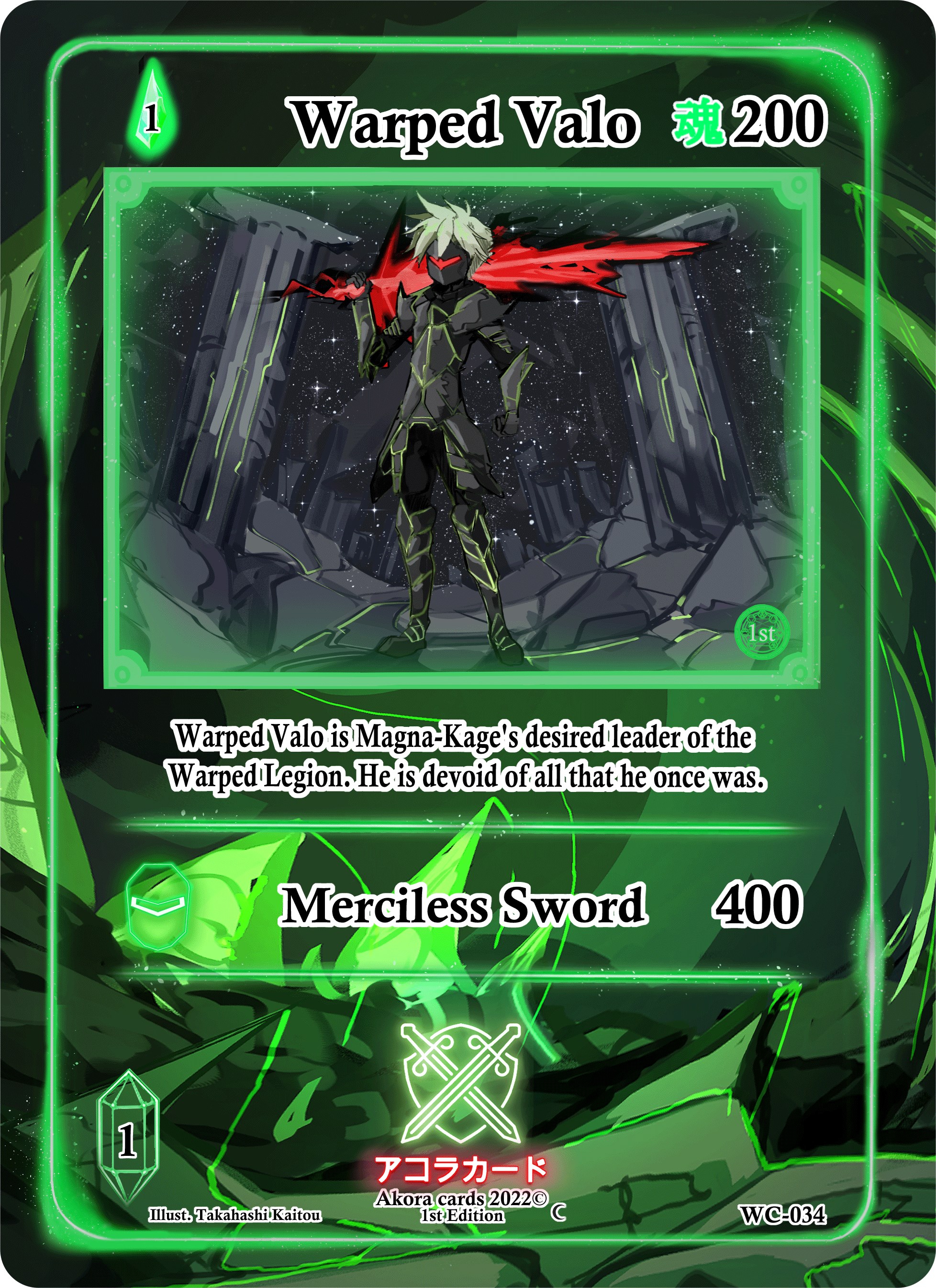 Warped Valo - Warped Crusaders [1st Edition] - Akora TCG