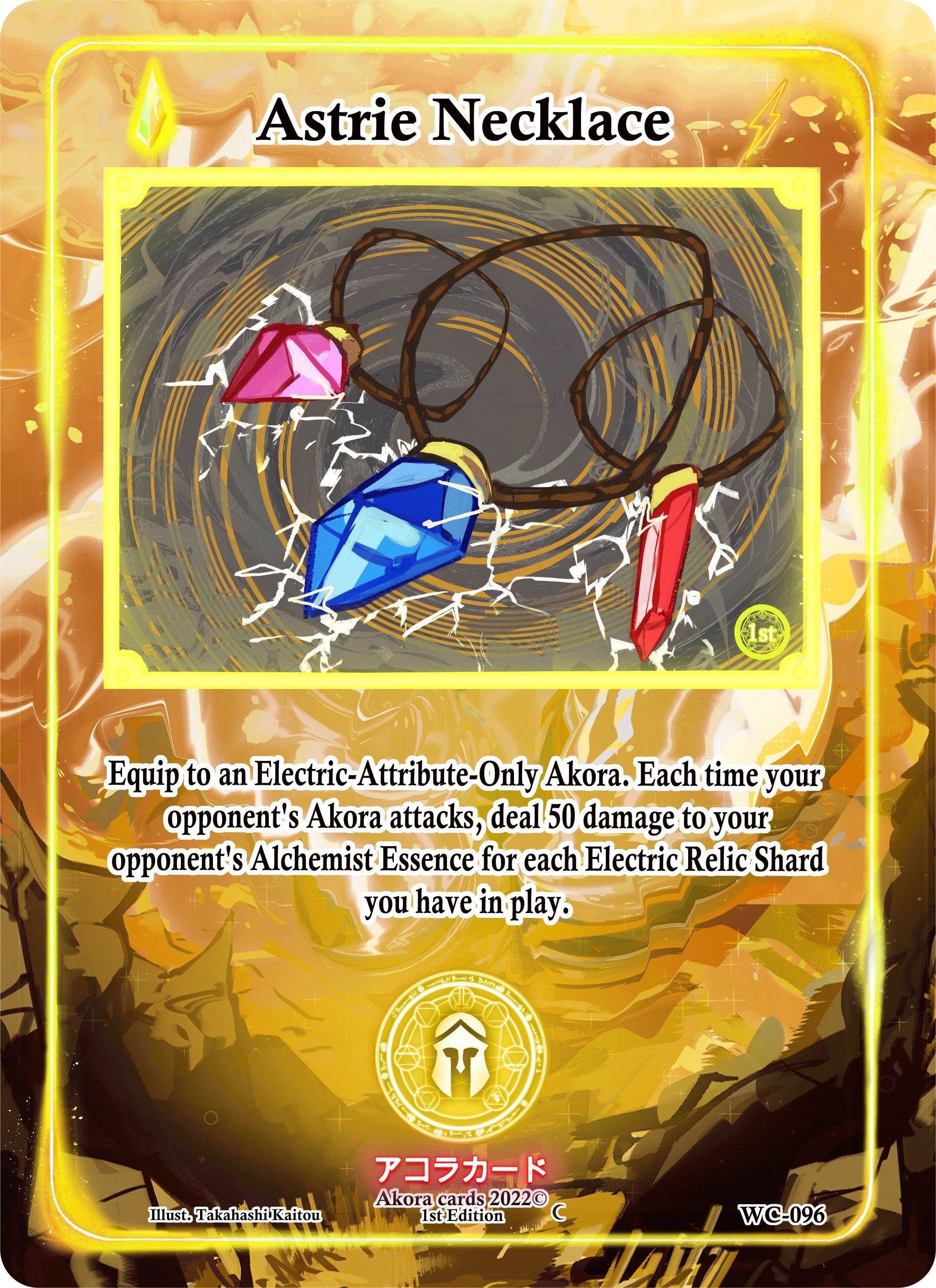 Astrie Necklace - Warped Crusaders [1st Edition] - Akora TCG