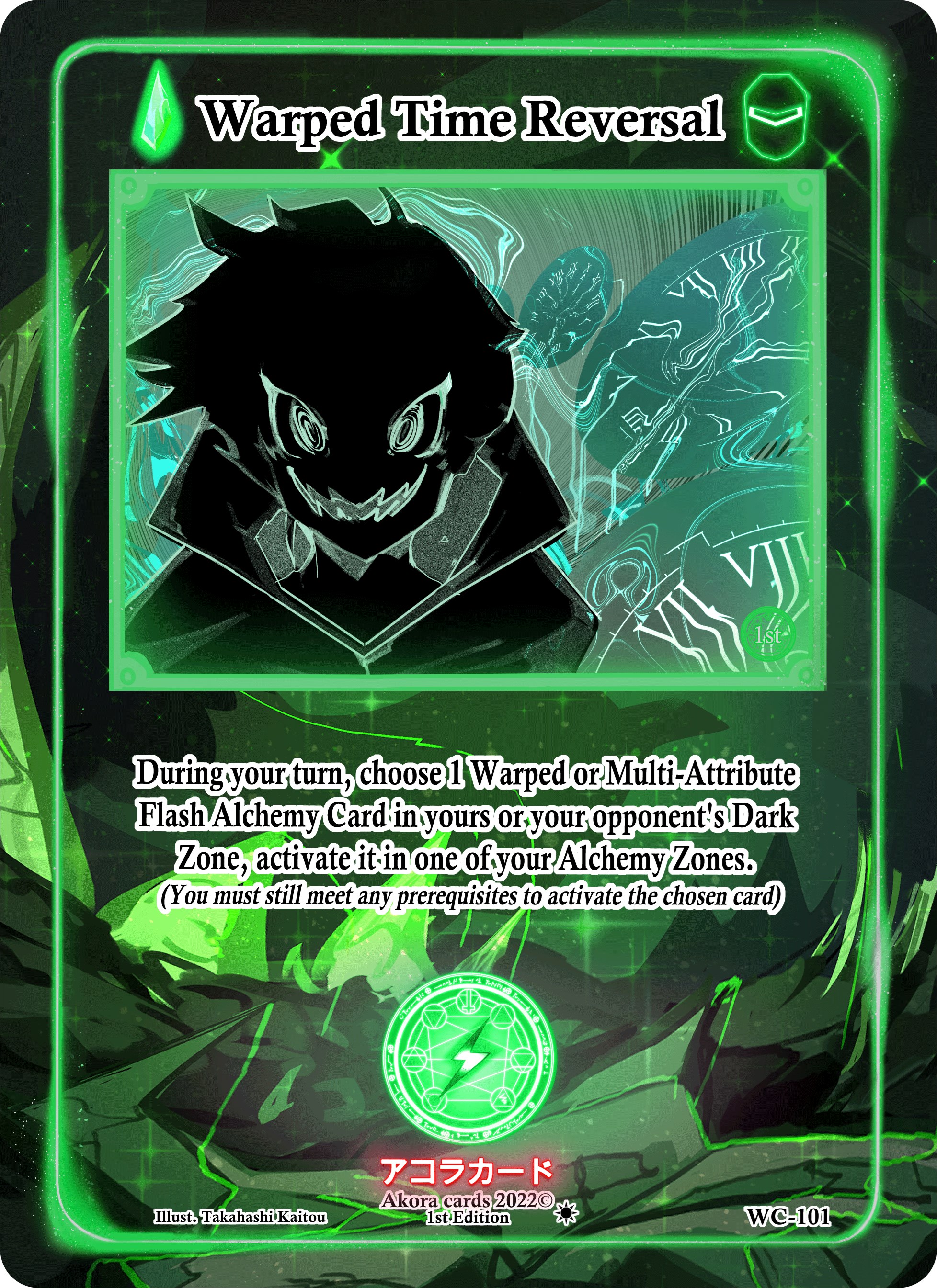 Warped Time Reversal - Warped Crusaders [1st Edition] - Akora TCG