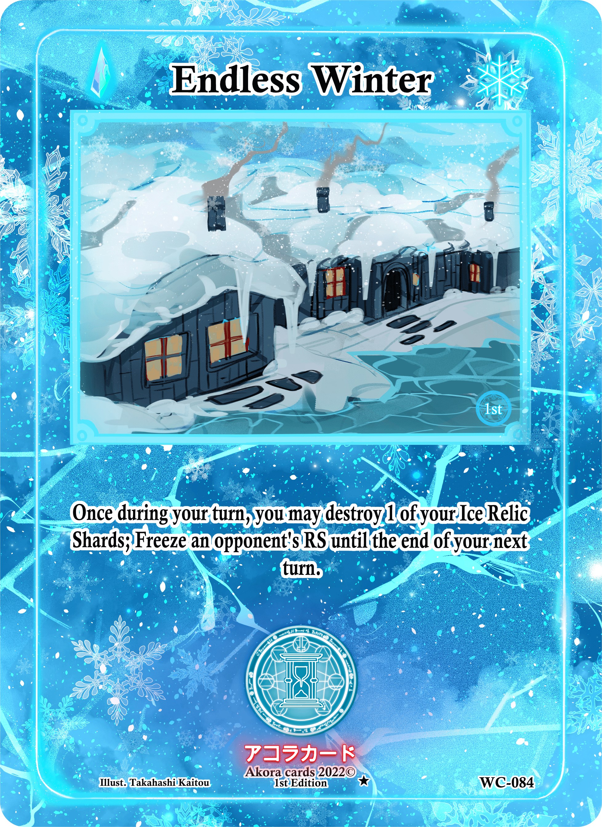 Endless Winter - Warped Crusaders [1st Edition] - Akora TCG