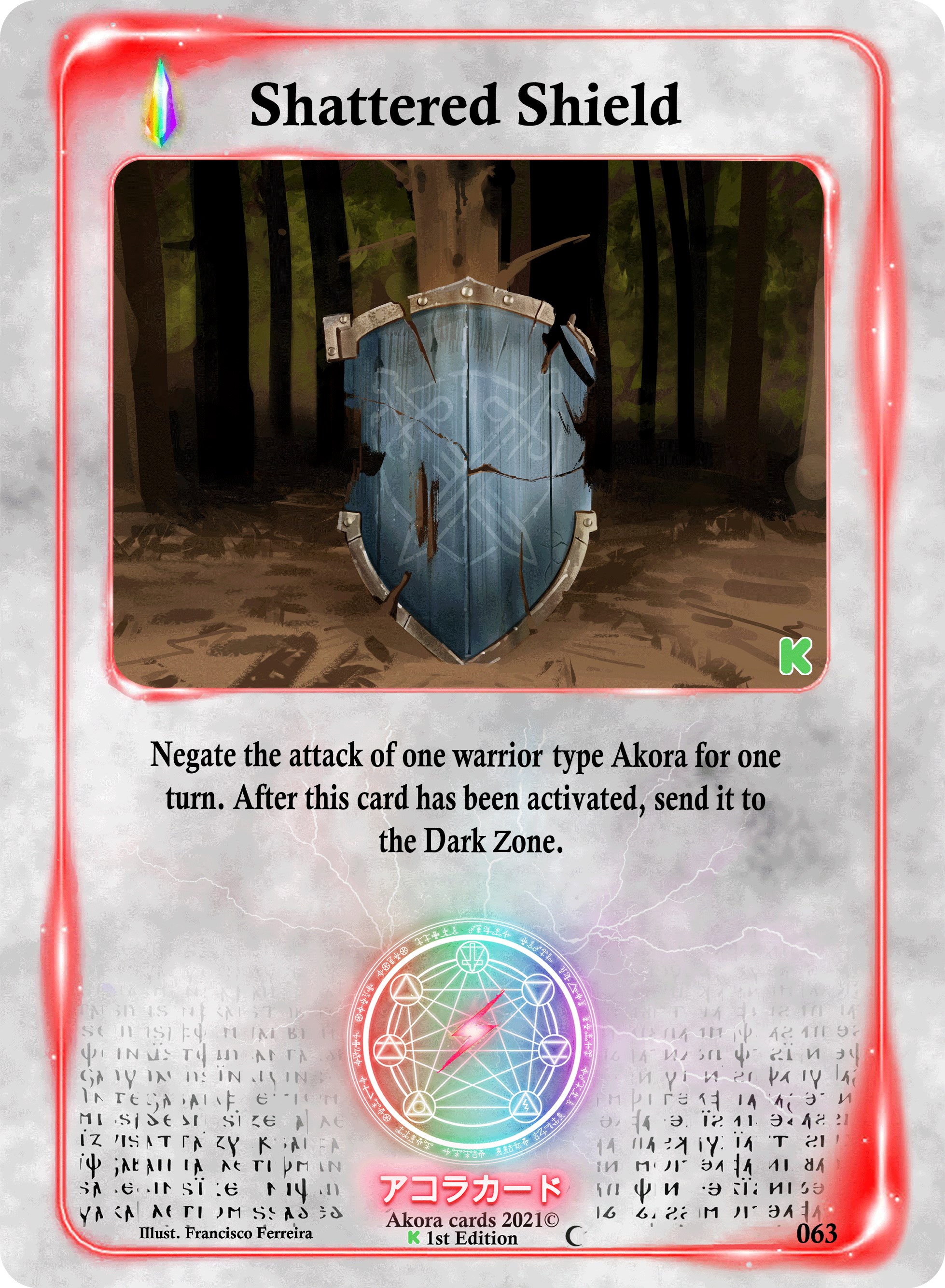 Shattered Shield - Spellbound Wings [Kickstarter Edition] - Akora TCG