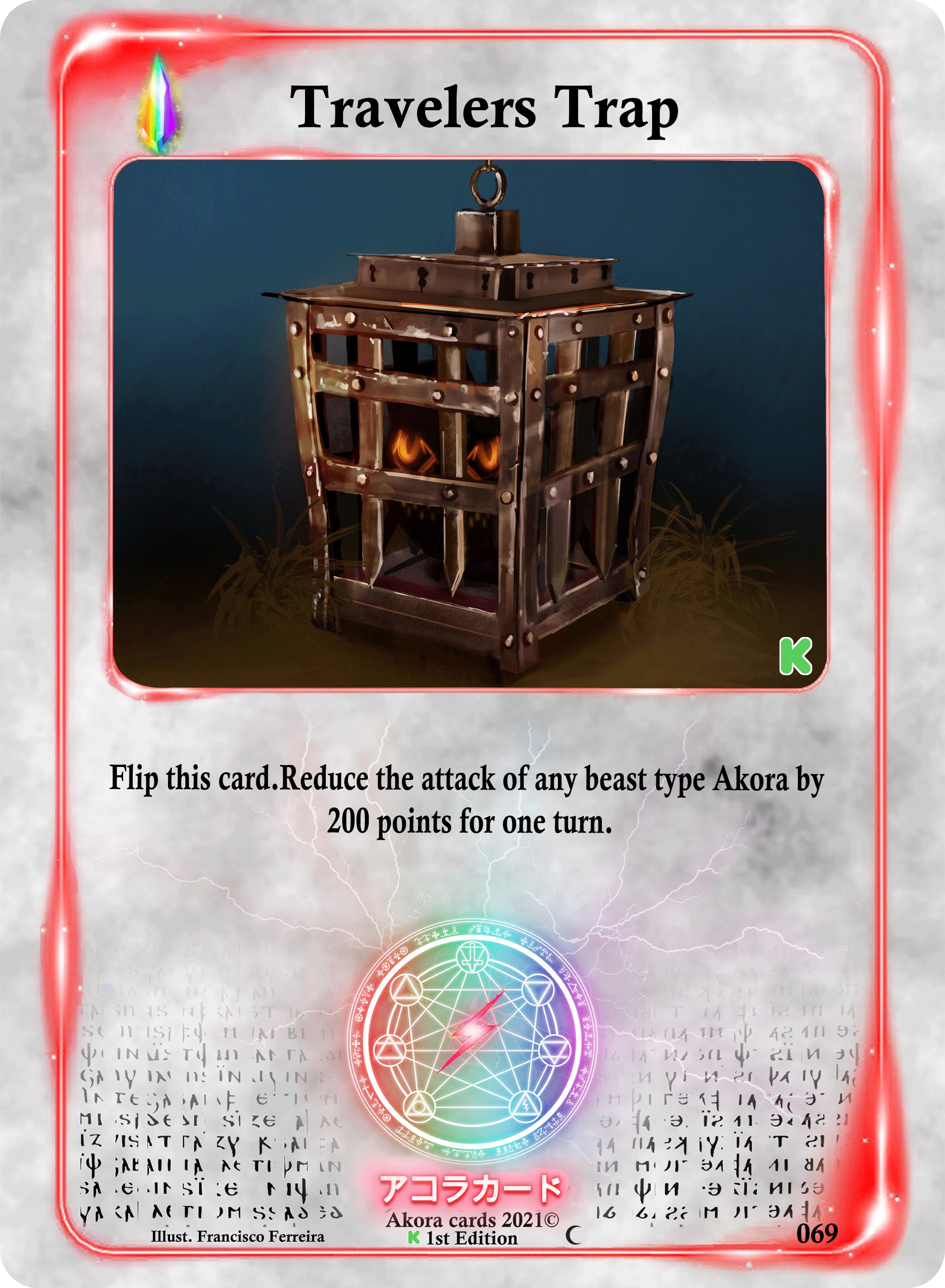 Traveler's Trap - Spellbound Wings [Kickstarter Edition] - Akora TCG