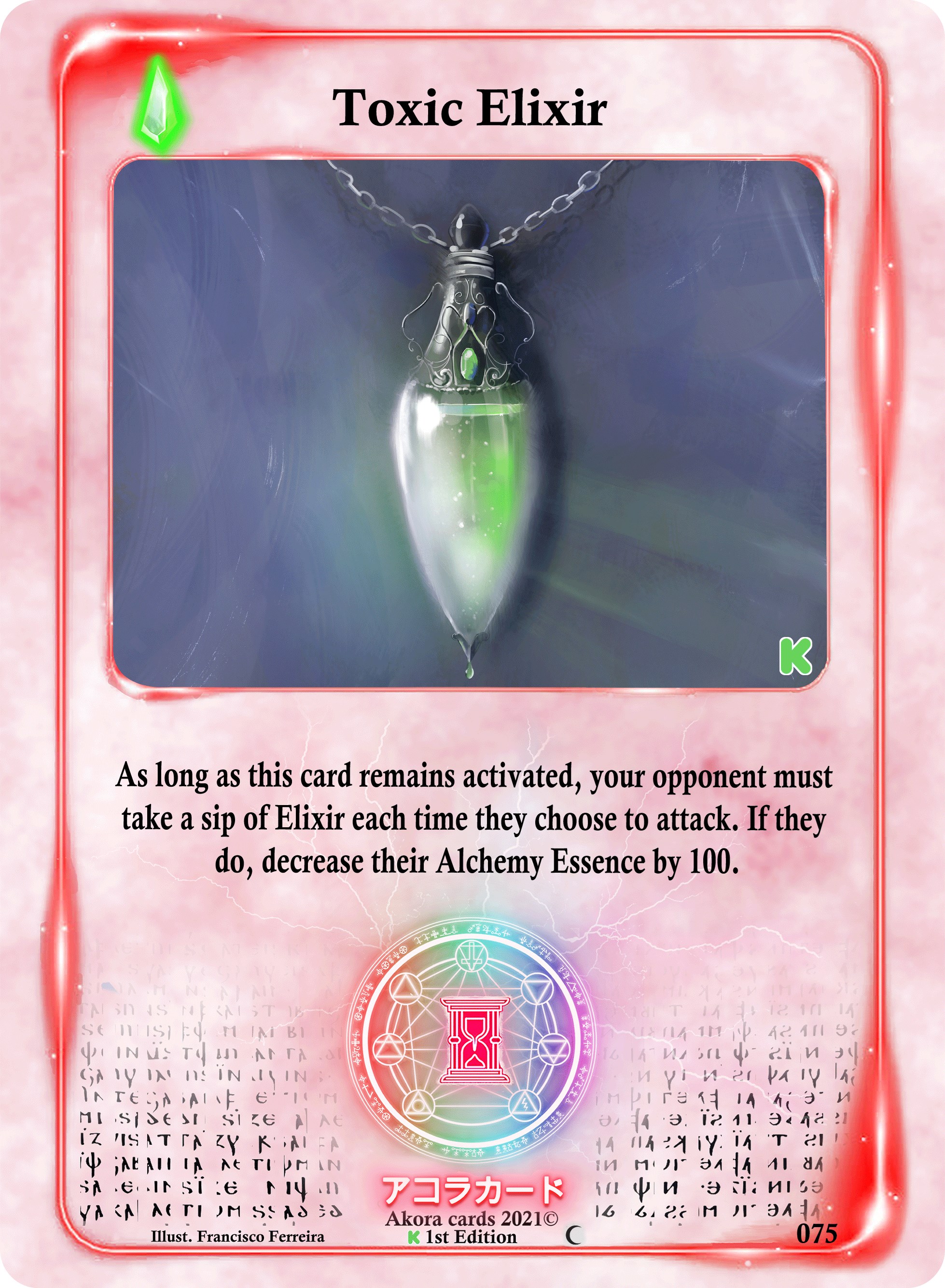 Toxic Elixir - Spellbound Wings [Kickstarter Edition] - Akora TCG
