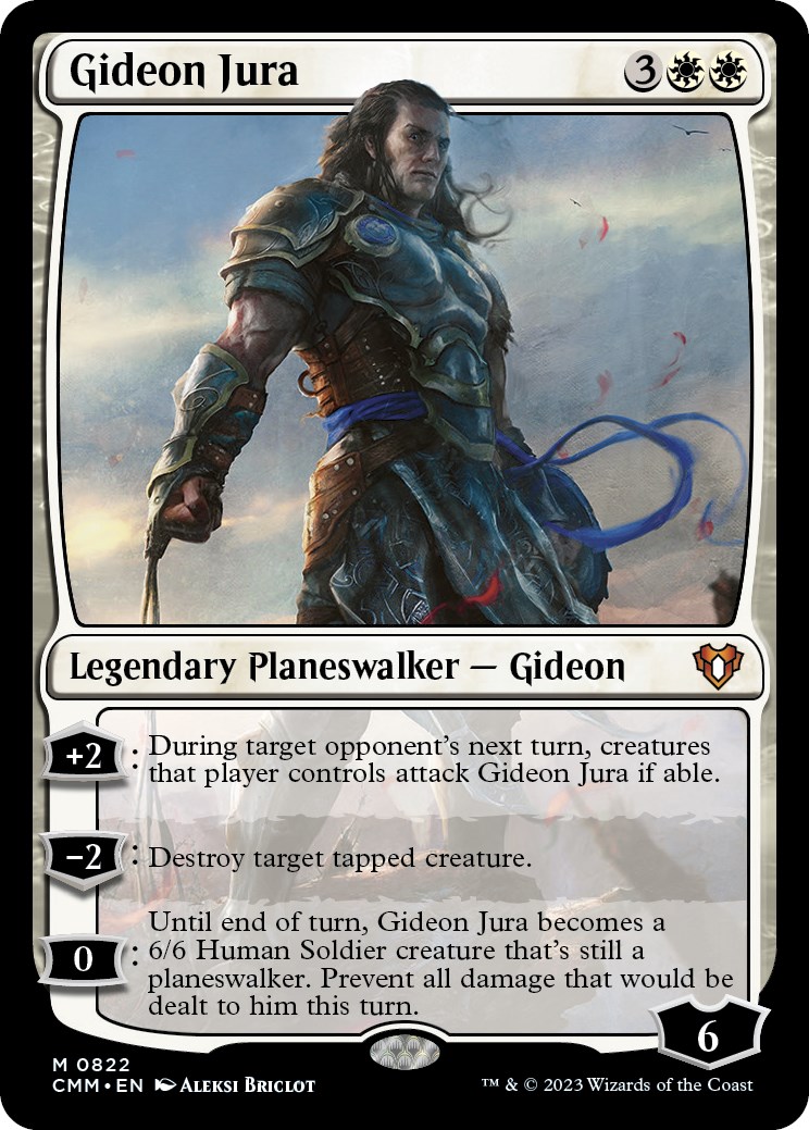 Gideon Jura - Commander Masters - Magic: The Gathering