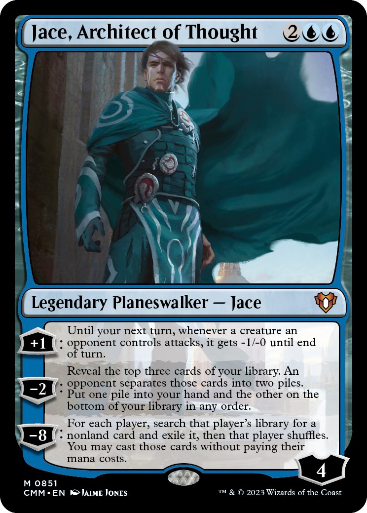 Jace, Architect of Thought - Commander Masters - Magic: The Gathering