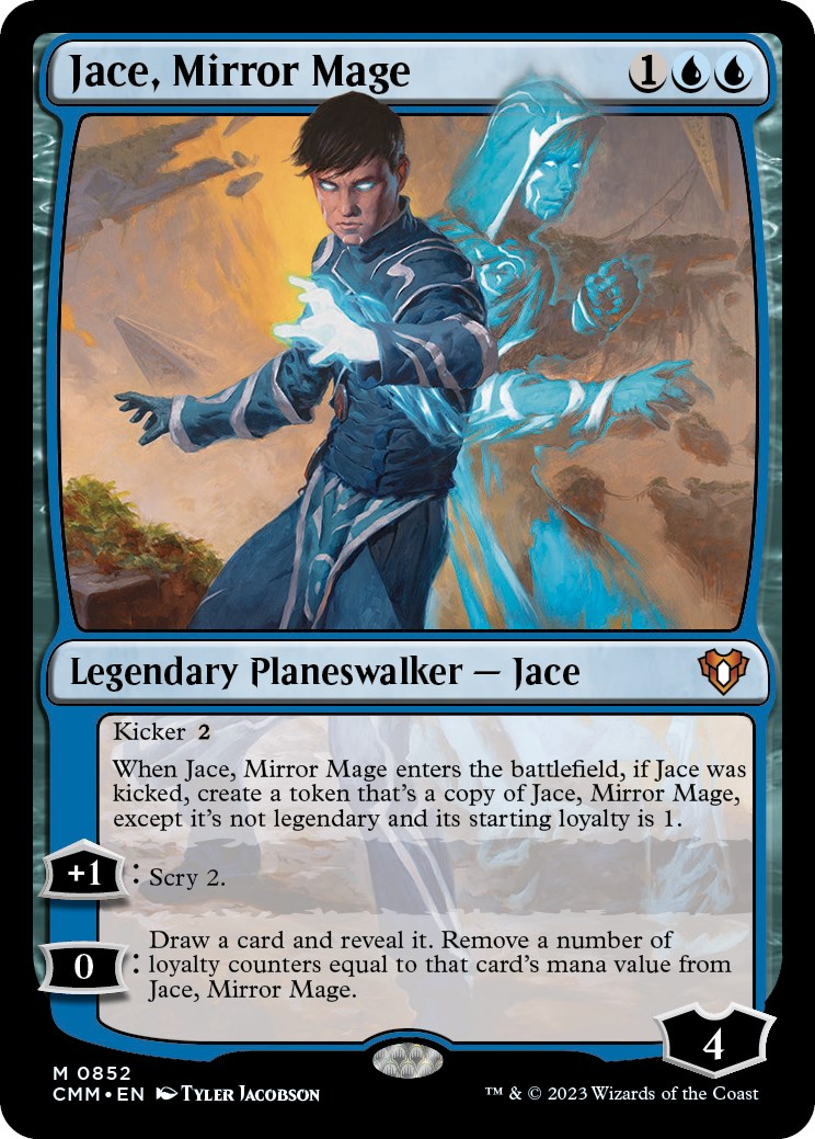 Jace, Mirror Mage - Commander Masters - Magic: The Gathering