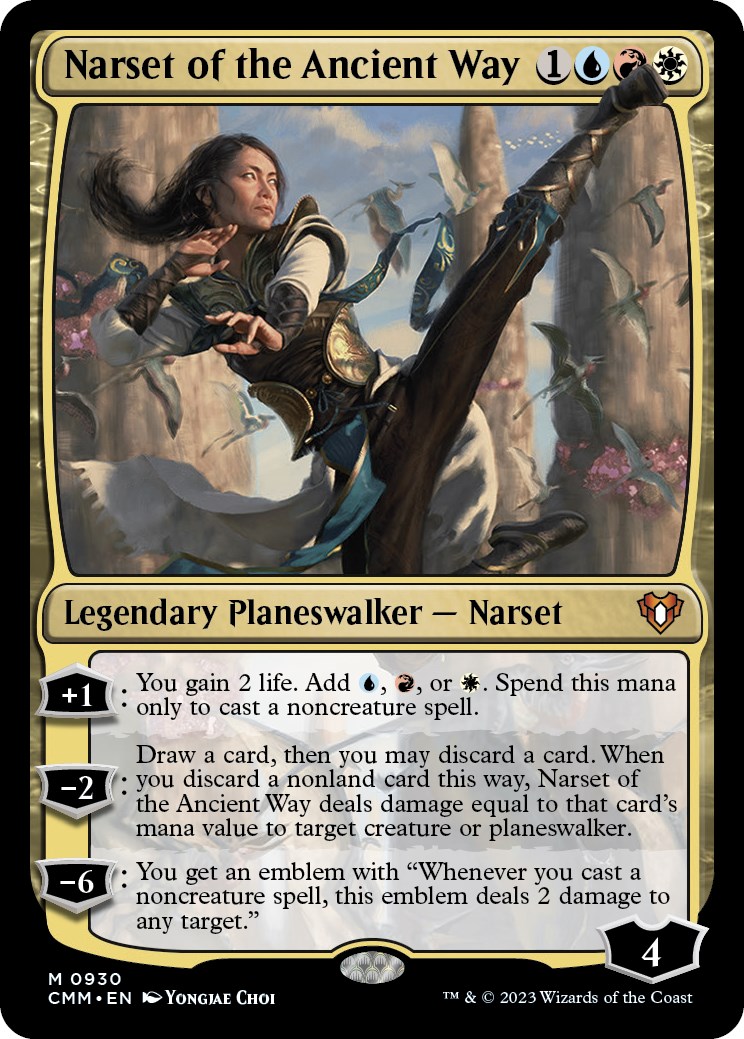 Narset of the Ancient Way - Commander Masters - Magic: The Gathering